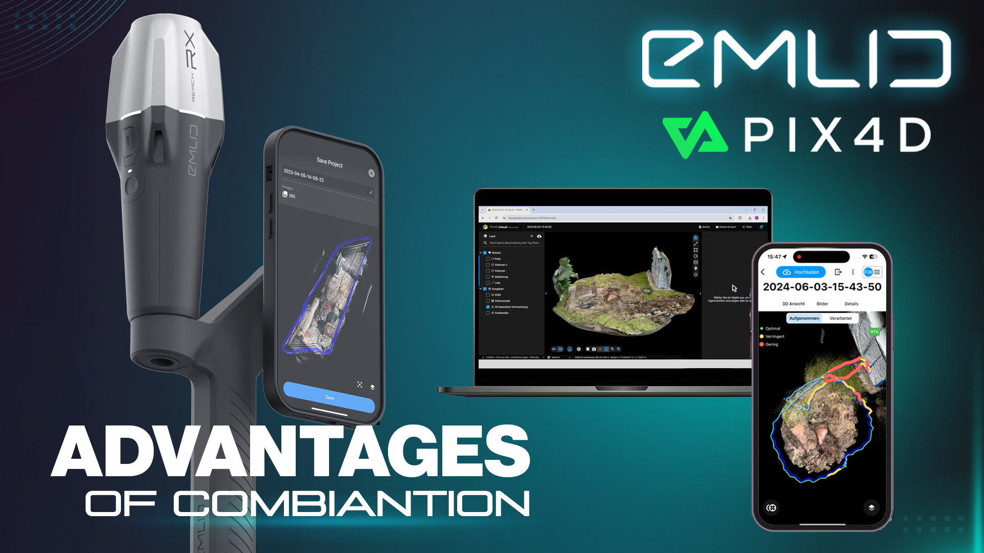 Das Pix4D & EMLID Scanning-Kit | Laserscanning Europe GmbH